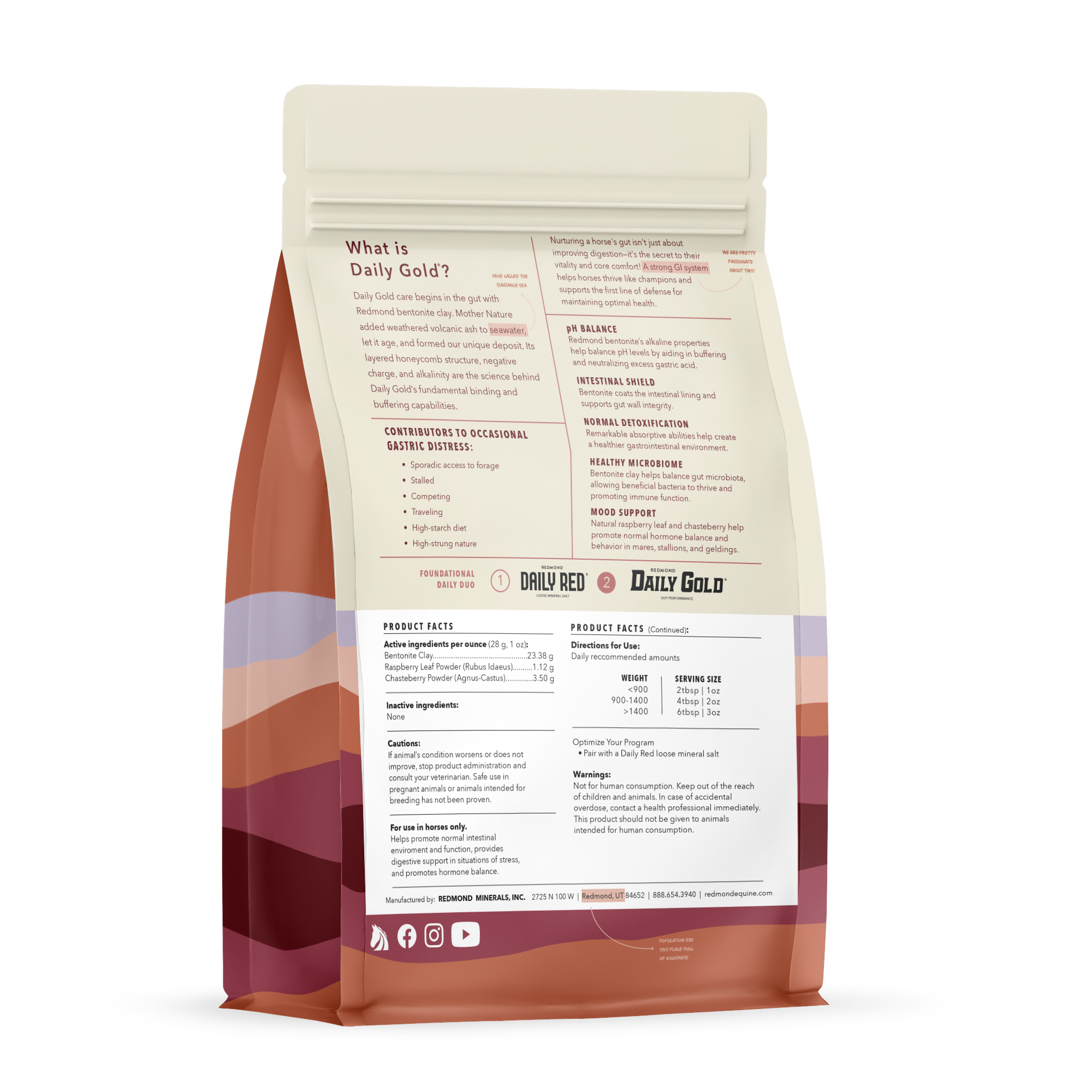 Daily Gold® Mood Support - Horse Gut Supplement – Redmond Equine