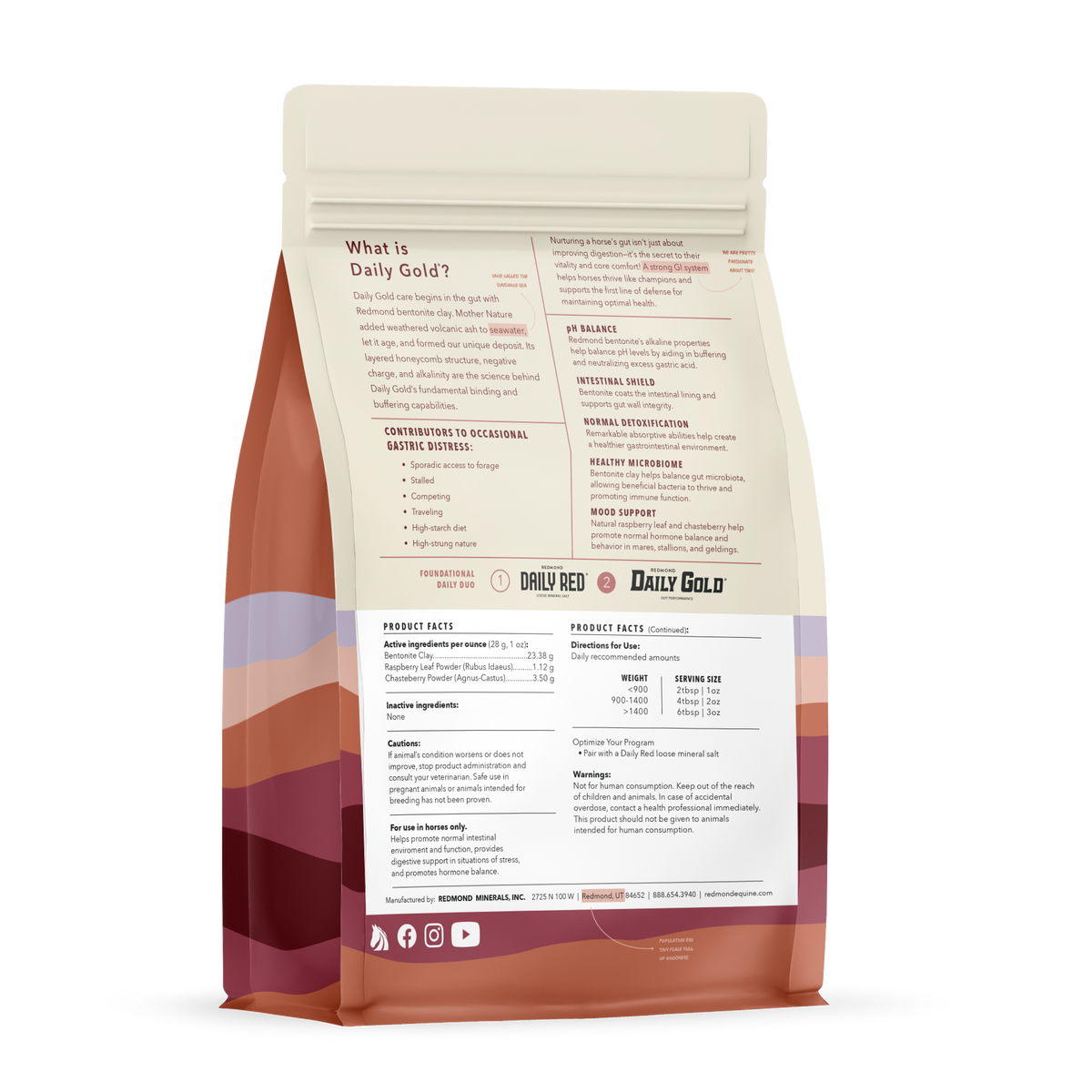 Daily Gold® Mood Support - Horse Gut Supplement – Redmond Equine