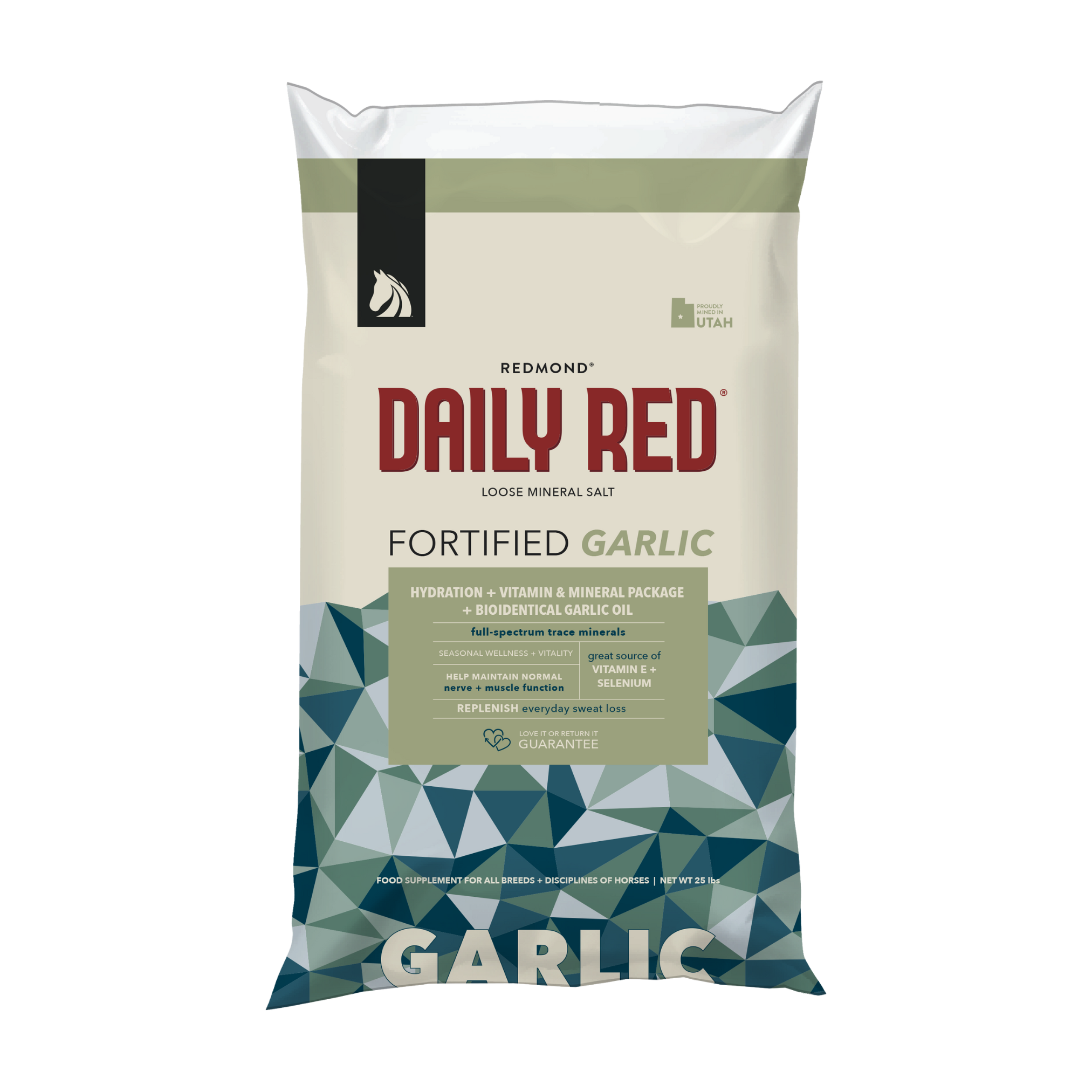 Daily Red® Fortified Garlic - Horse Vitamin & Mineral Supplement ...